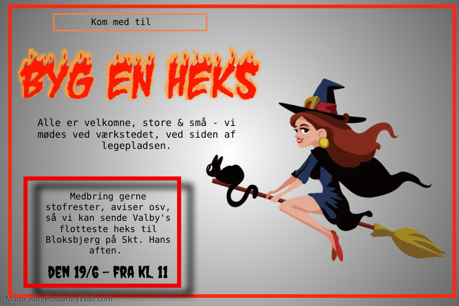 Byg en heks – workshop | HF Brohaven
